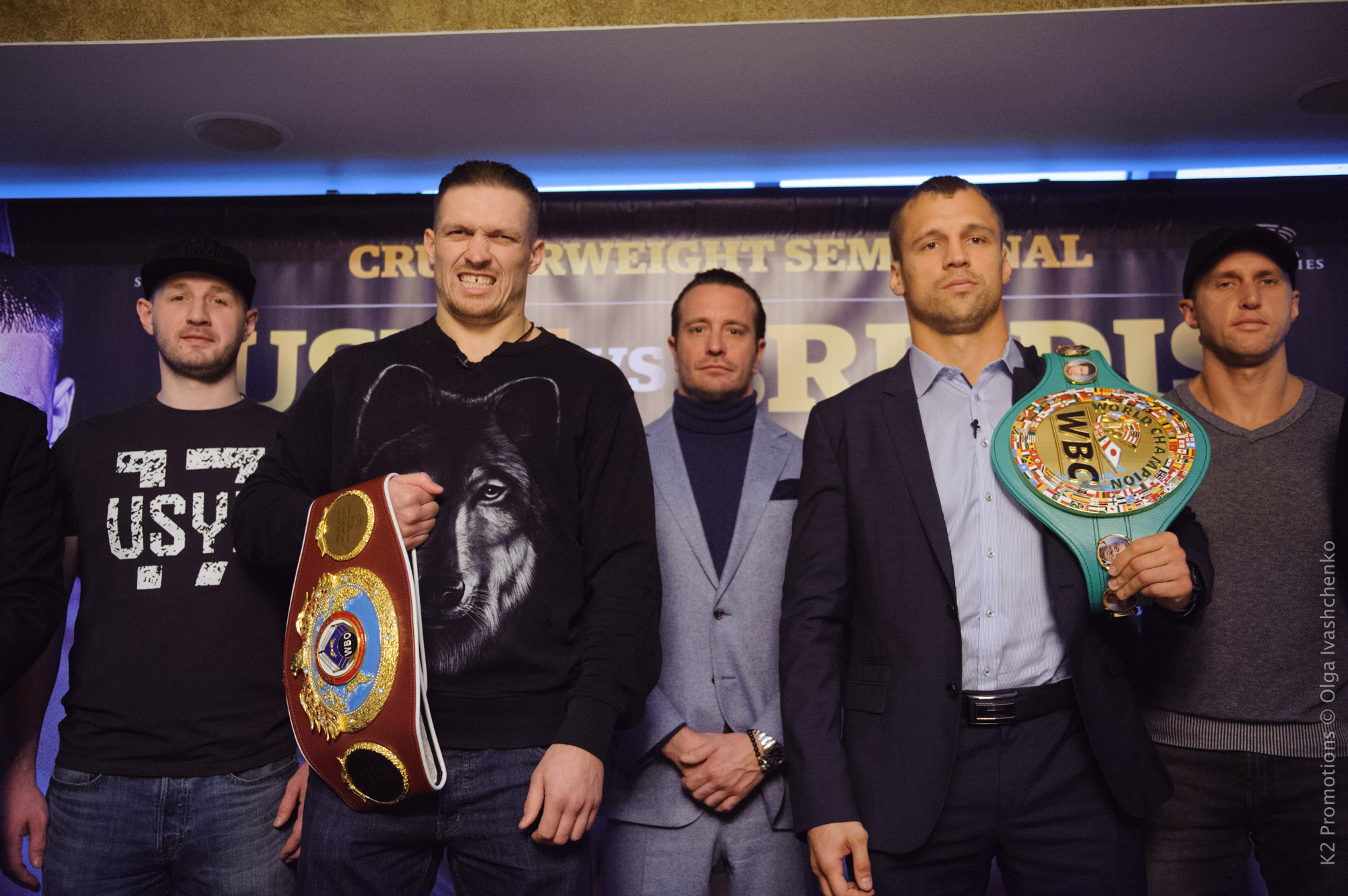 Photo gallery of the press conference Usyk - Briedis – RingSide24