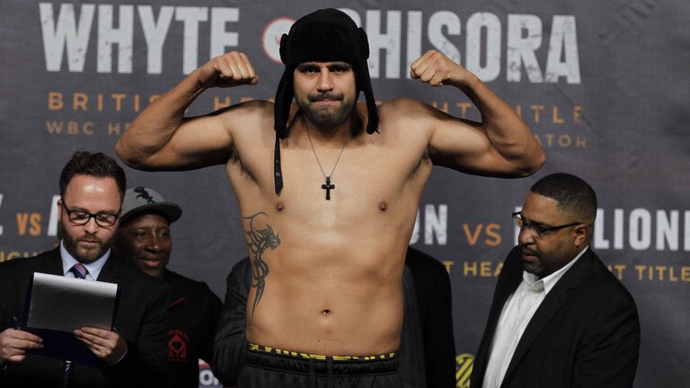Eric Molina flew out of the ring, came back and knocked out his ...