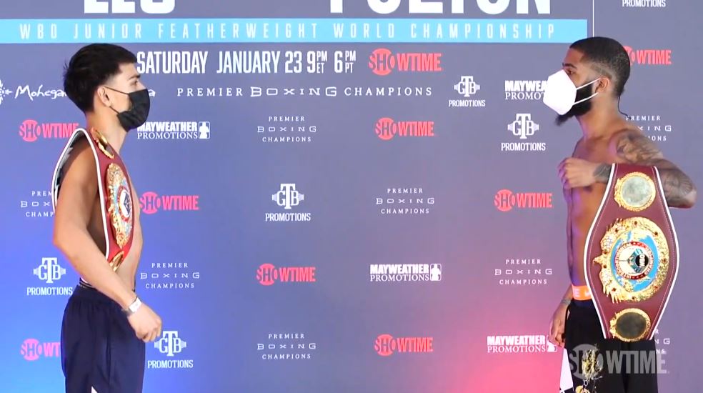 Leo and Fulton make weight