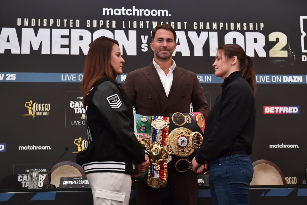 Open training ahead of Taylor-Cameron rematch – RingSide24