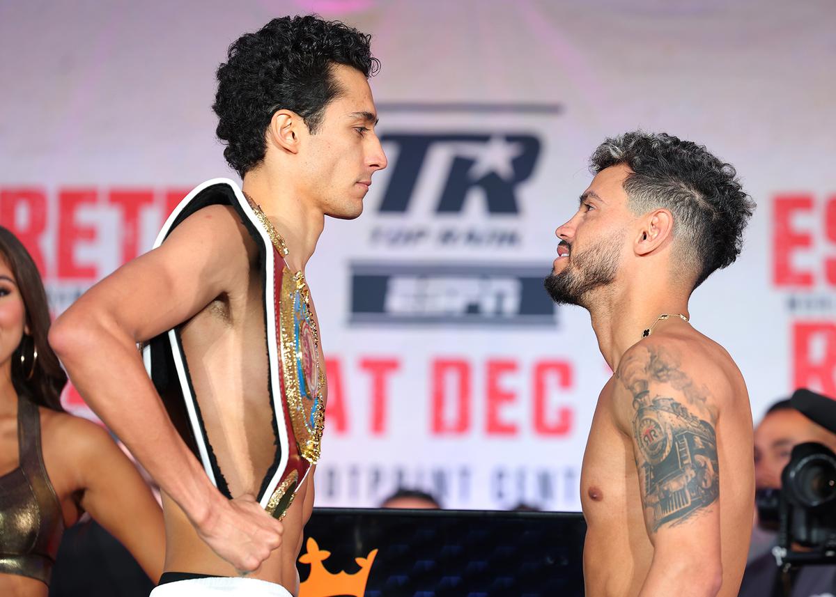 What time is Rafael Espinoza vs Robeisy Ramirez tonight? Ringwalks ...