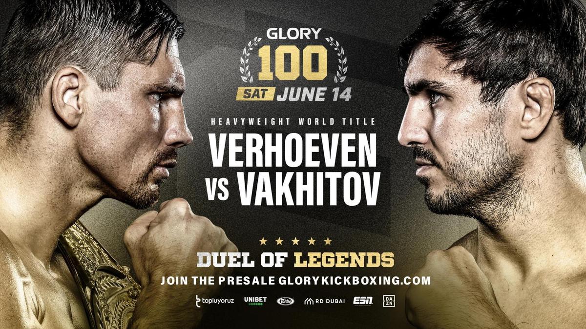 Glory 100. Verhoeven vs Vakhitov: the entire tournament card – RingSide24