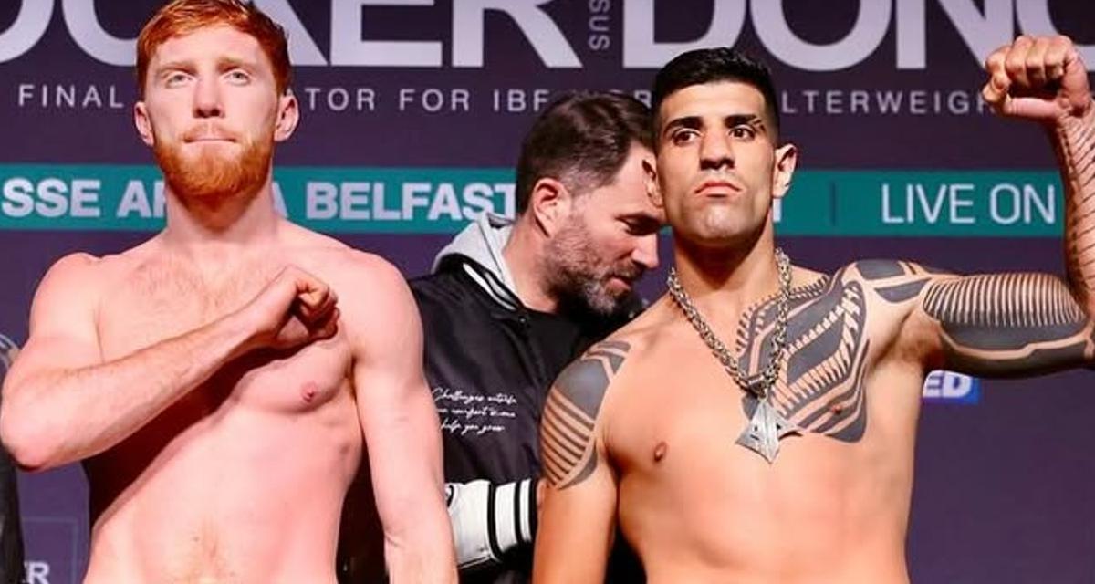 What time is Aaron Bowen vs Juan Cruz Cacheiro tonight? Ringwalks ...