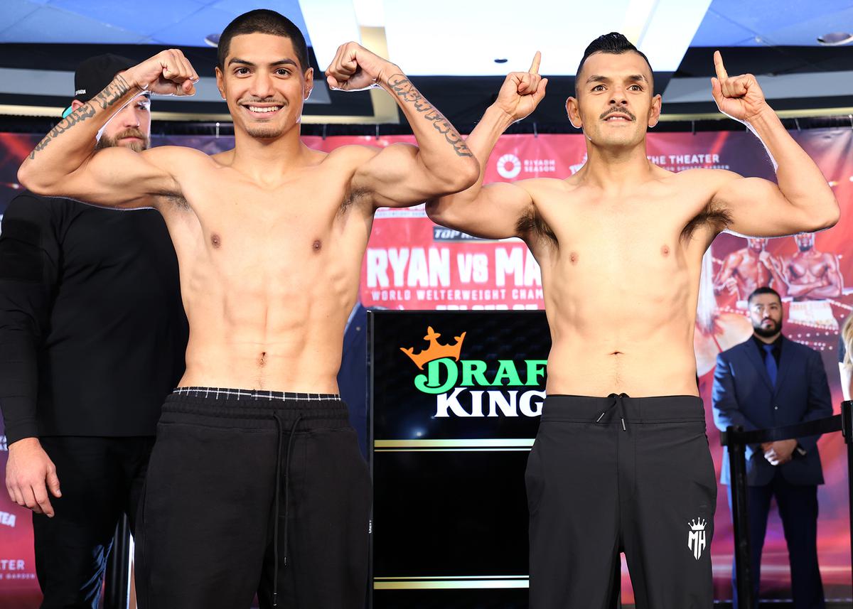 What time is Floyd Diaz vs Mario Hernandez tonight? Ringwalks, schedule ...