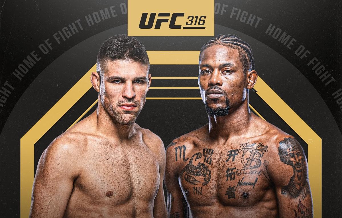 UFC 316: Luque vs Holland - Date, Start time, Fight Card, Location ...