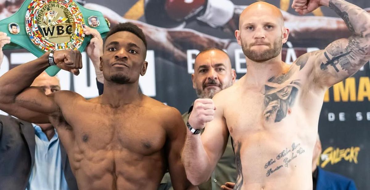 What time is Christian Mbilli vs Maciej Sulecki tonight? Ringwalks ...