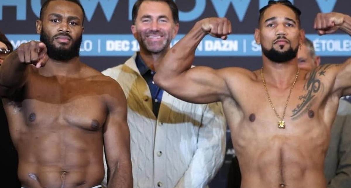 What time is Cheavon Clarke vs Leonardo Mosquea tonight? Ringwalks ...